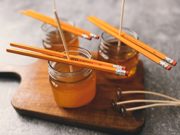 How to Make Tallow Candles - The Homesteading RD