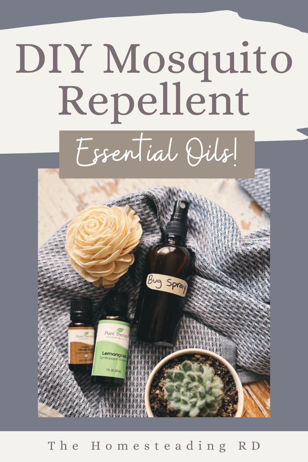 Essential Oil Mosquito Repellent Recipe (that WORKS!)