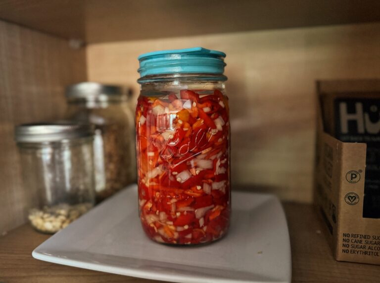 Homemade Fermented Hot Sauce – EASY and Delicious!