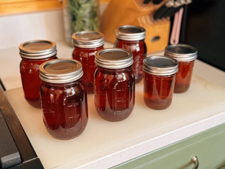 Canning Maple Syrup for Long-Term Storage
